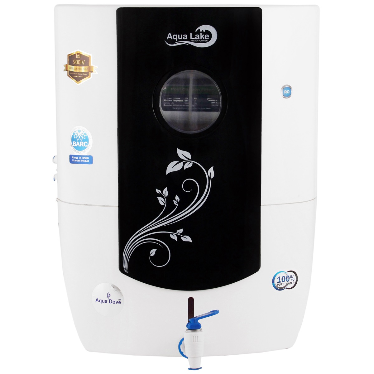 Aqua Dove ALW Black Water Purifier RO UV UF TDS MI Alkaline | My RO Shop